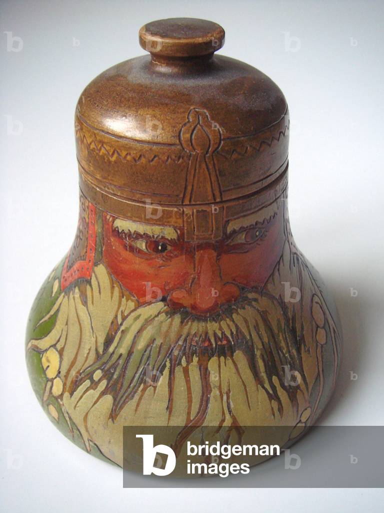 Image of Russian Arts and Crafts Box in the Shape of a by Russian ...