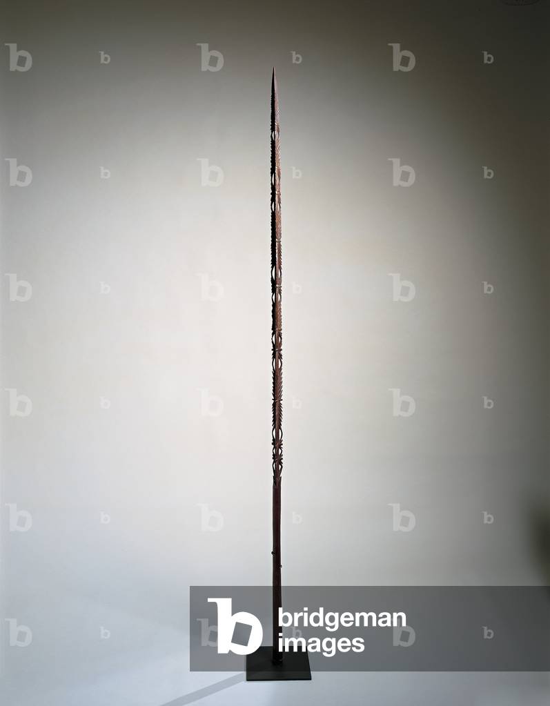 Image of Tao, spear, samoa (wood) by Polynesian School, (19th Century)
