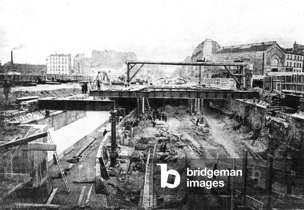 Image of subway works in the area of the Southwest railway station