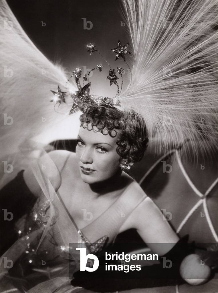 Image of German actress Renate Mannhardt, Germany early 1950s- (b/w photo)