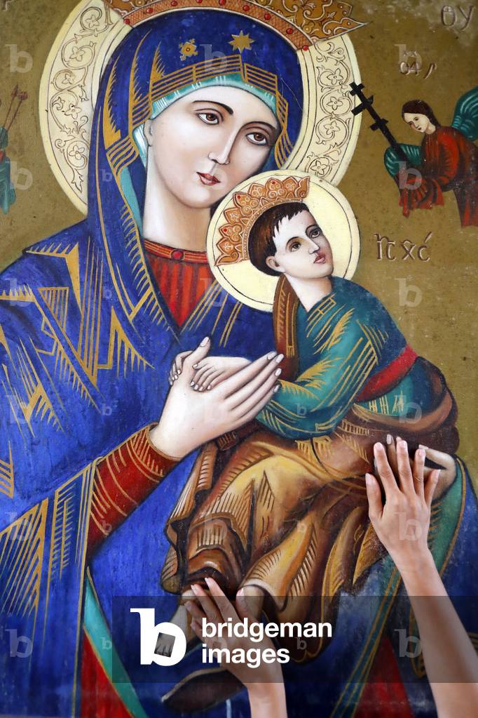 Image of Our Lady of Perpetual Help, The Blessed Virgin Mary 15th-century