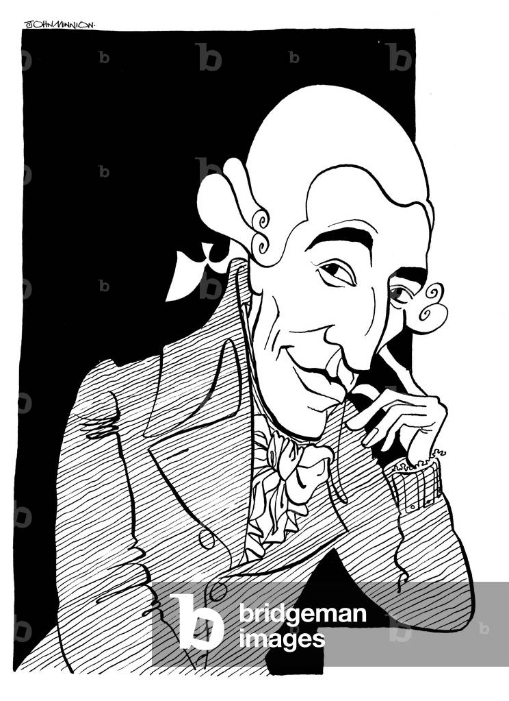 Image of Franz Joseph Haydn - caricature of the Austrian composer by ...