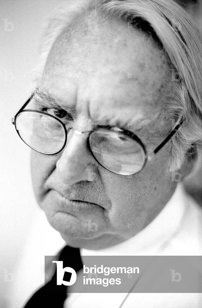 Image of Richard Meier, architect. Photographed in his new york studio. New