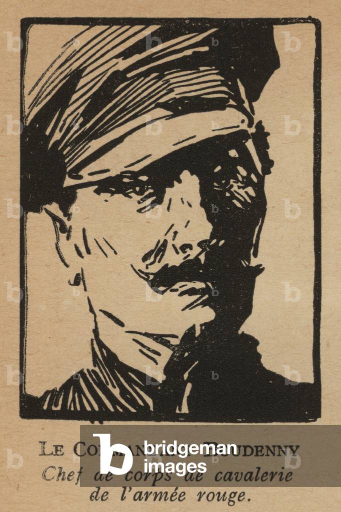 Image of Semyon Budyonny, Russian cavalry general and commander of the ...