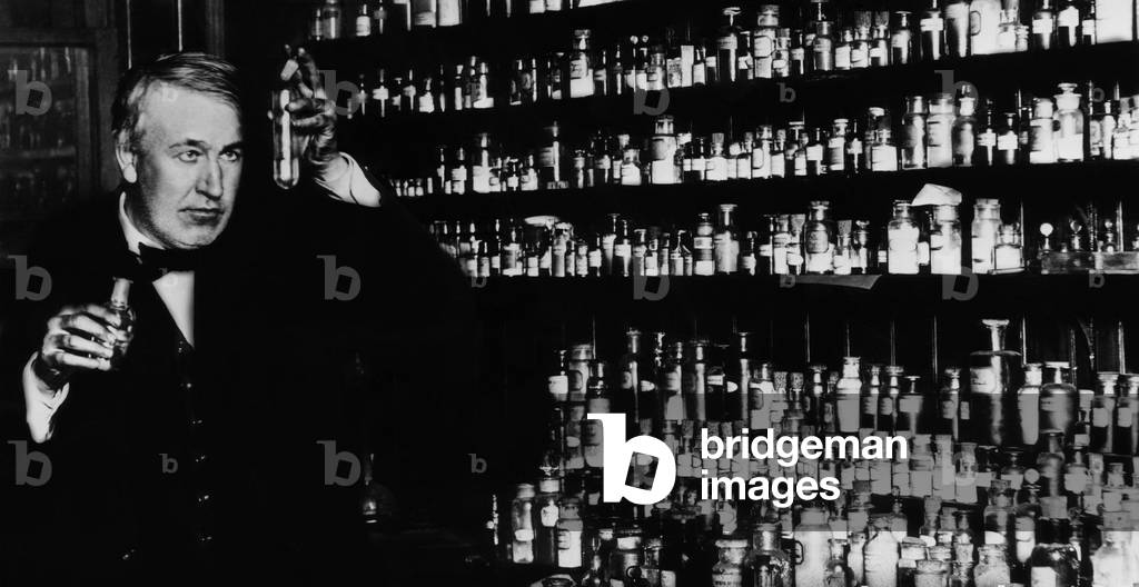 Image of Thomas Edison (1847-1931), American inventor, c.1900s