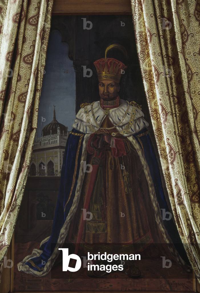 Image of Portrait of Muhammad Ali Shah (1777-1842), painting preserved ...