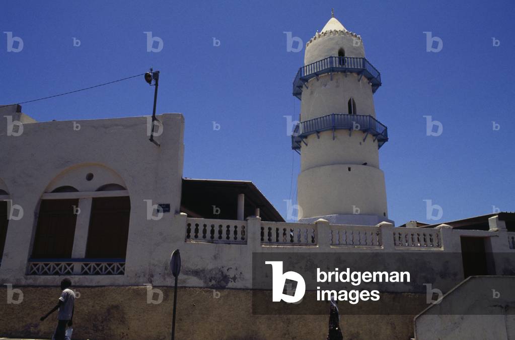 Image of The Hamoudi Mosque, 1906, Djibouti City. Republic of Djibouti ...