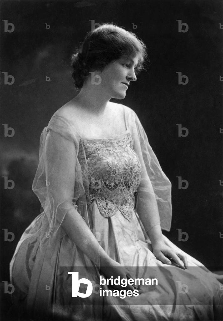 Image of Rebekah Baines Johnson (1881-1958) in 1917. She attended ...