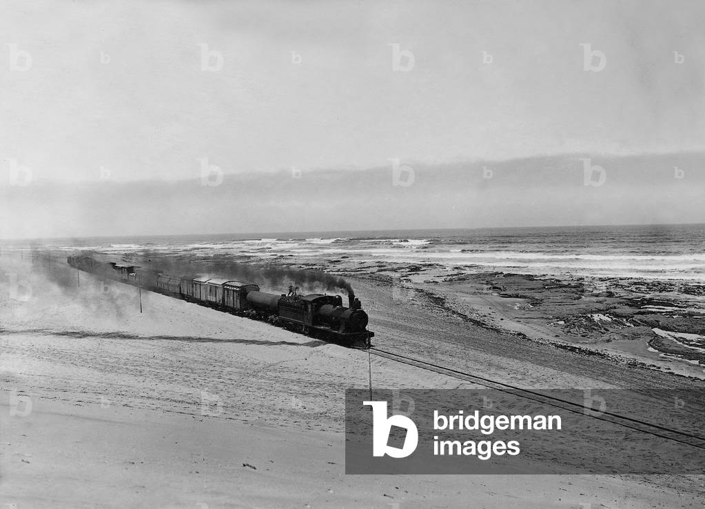 Image of Railway line on the Atlantic Ocean in the former German
