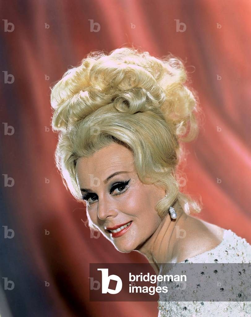 Eva Gabor EVA GABOR Und GLENN FORD In IT STARTED WITH A KISS, 1959,