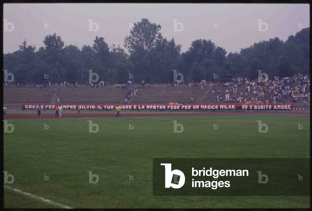 Image of La présentation du club de football de Milan à Arena