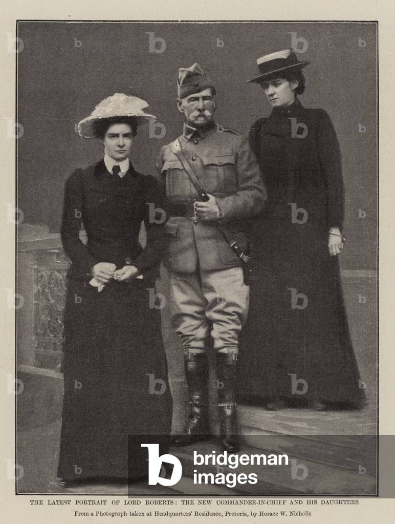 The Latest Portrait of Lord Roberts, the New Commander-in-Chief and his ...