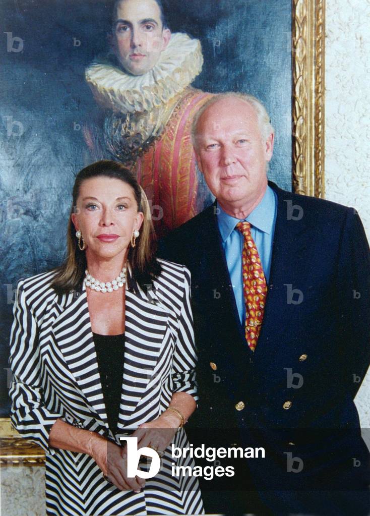 Image of Prince Victor Emmanuel IV of Savoy with his wife Marina