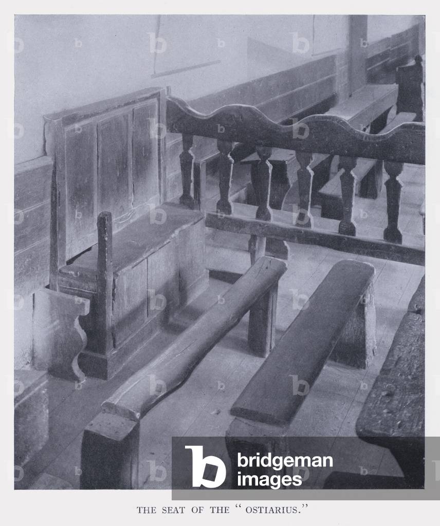 Image of Eton College: The Seat of the 'Ostiarius' (b/w photo) by ...