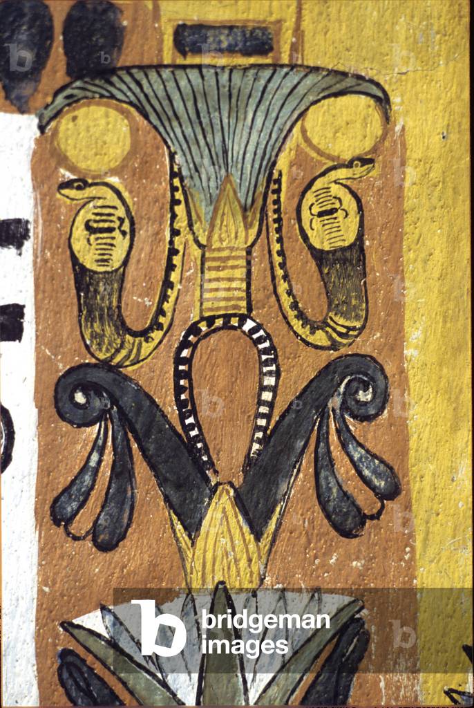 Image of Ancient Egypt, Wall painting Tomb of Sennedjem, Deir el Medina ...