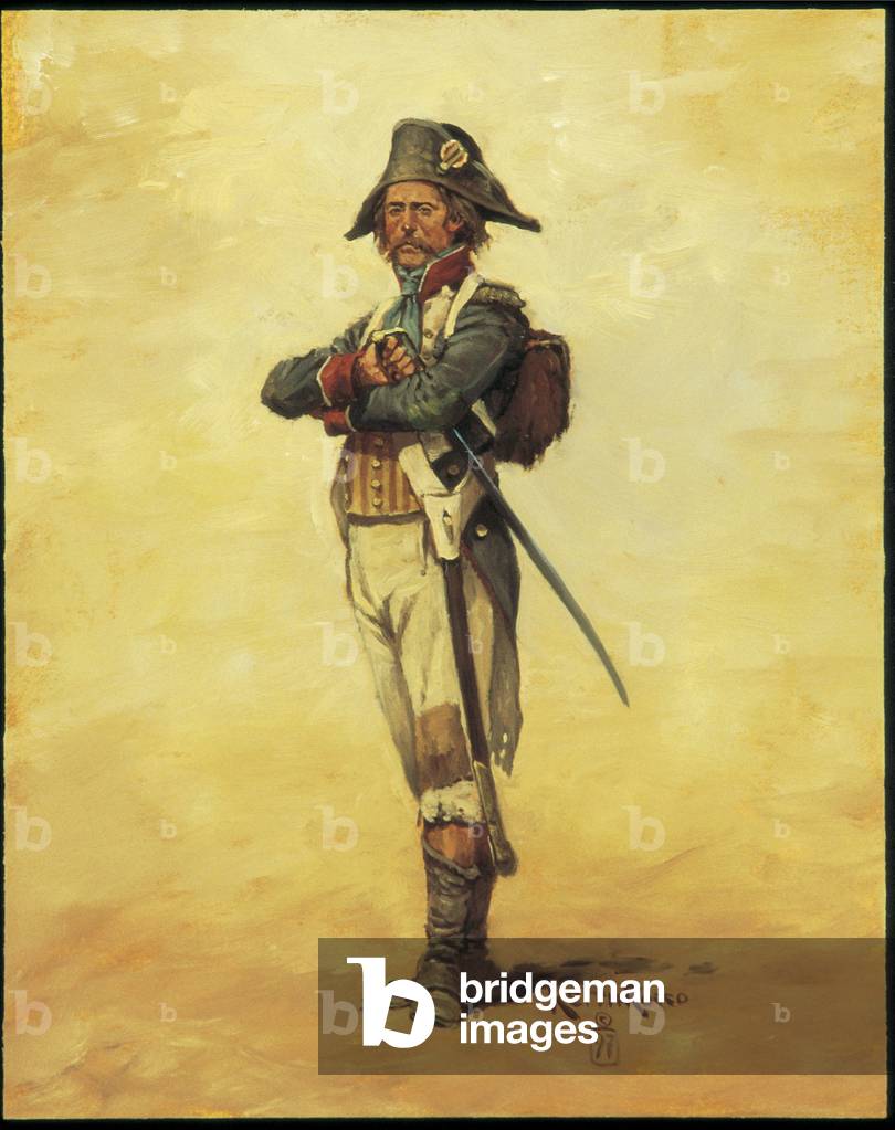 Image of Line Infantry Officer: French Army of Italy, 1796, 1997 (oil ...