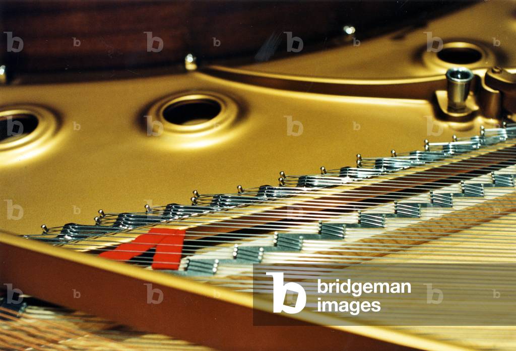 Image of INSTRUMENTS - KEYBOARD - PIANO - GRAND Interior view of