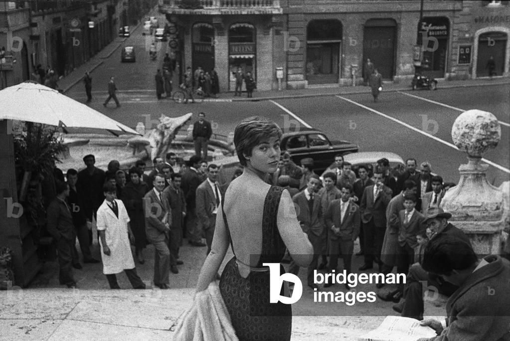 Image of Rome, Italy, 1957, Lilli Cerasoli, model and actress, while ...