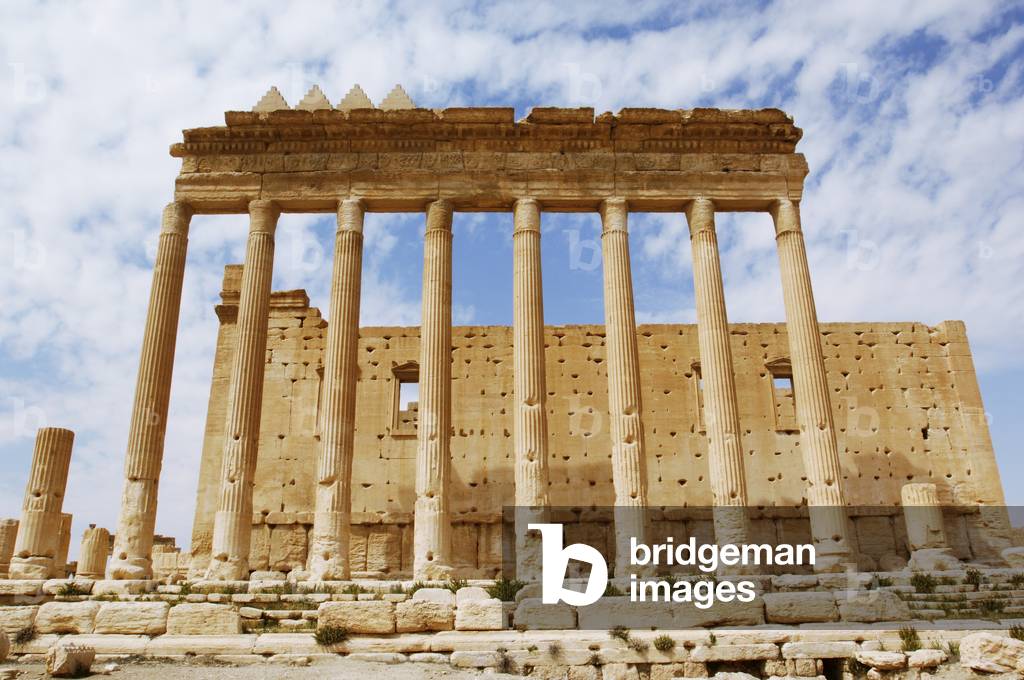 Image of Syria - Palmyra. Ancient Palmyra. UNESCO World Heritage List ...