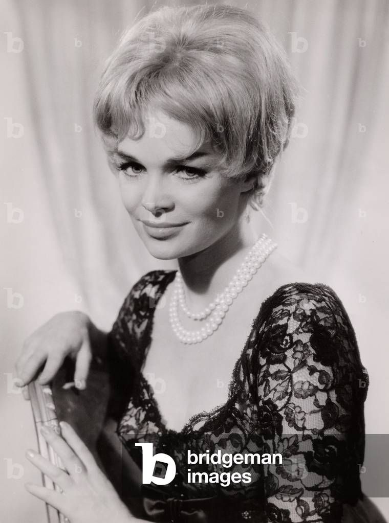 Image of German movie actress Renate Ewert, Germany early 1960s (b/w photo)