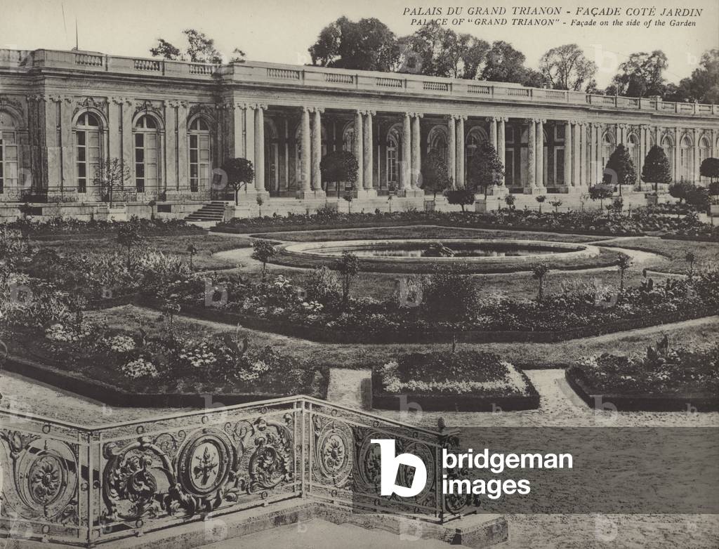 Image of Versailles: Palais Du Grand Trianon, Facade Cote Jardin ...
