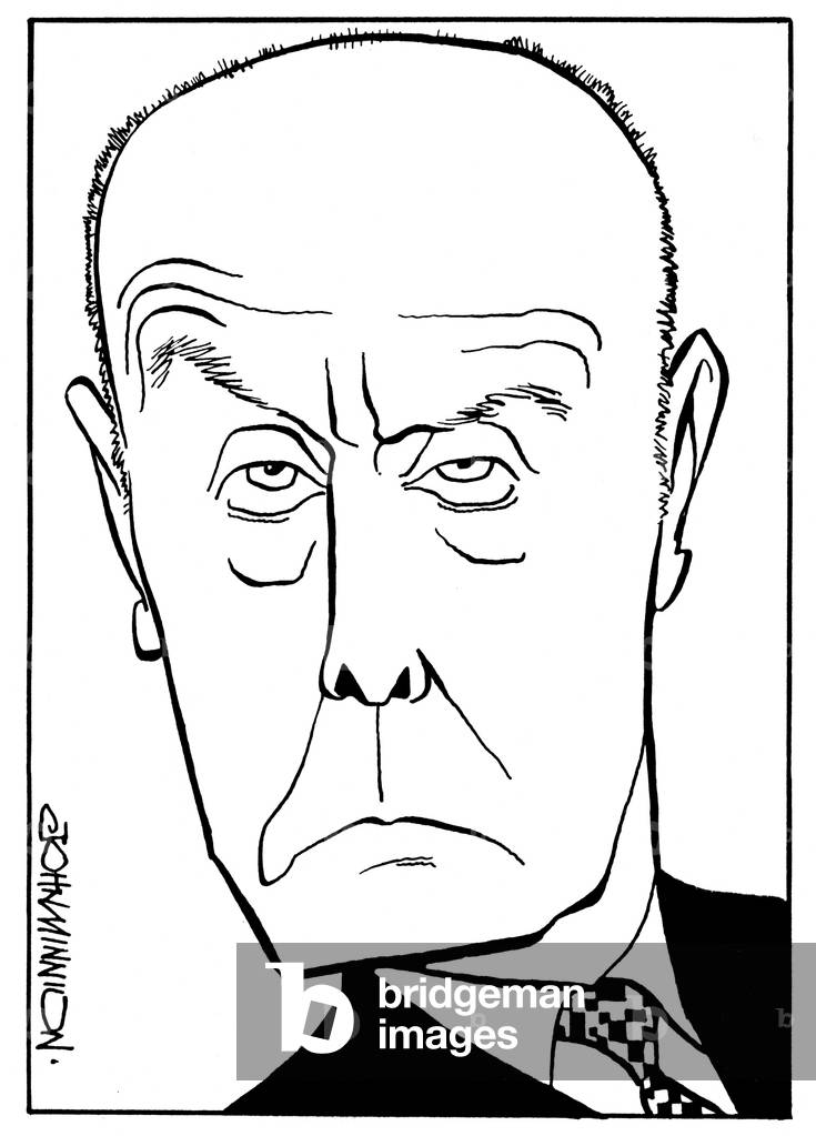 Image of Richard Wilson, caricature by John Minnion by Minnion, John (b ...