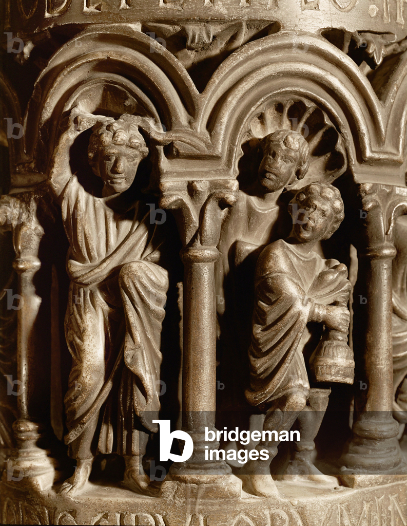 Image of Jesus driving the Money-Changers from the Temple by Lessing ...