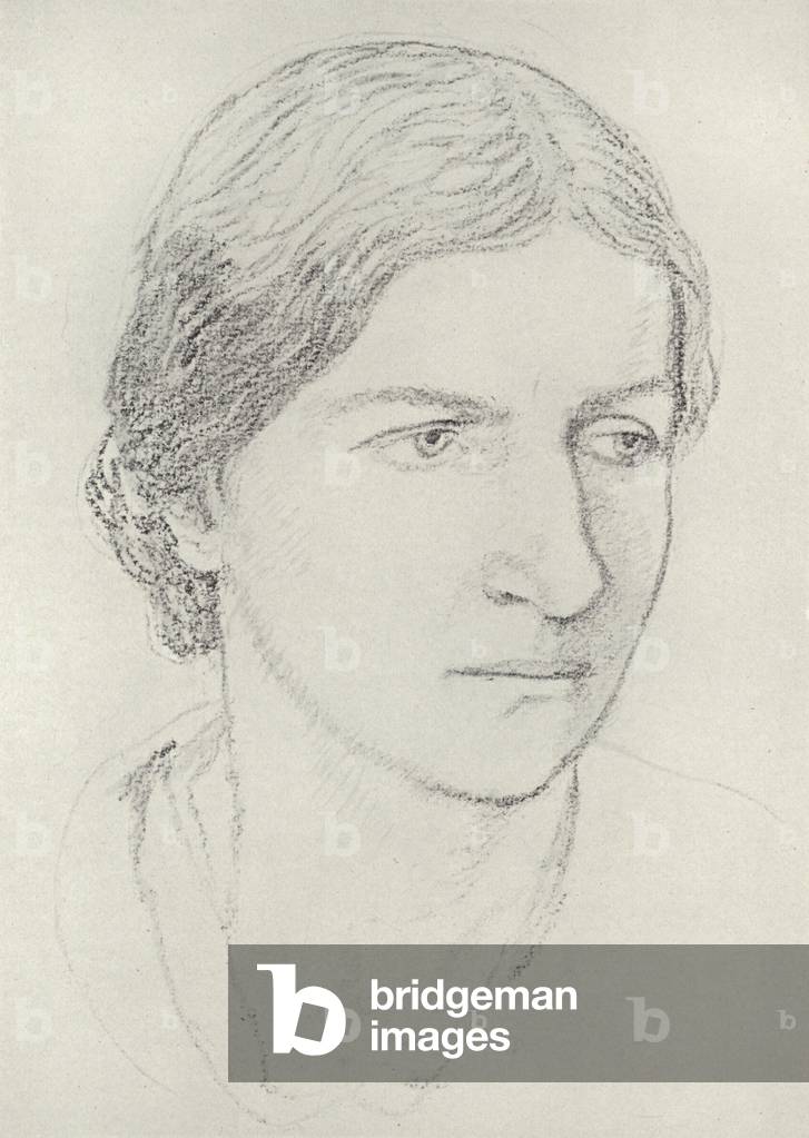 Image of Naomi Mitchison, Scottish novelist and poet (litho) by Evans ...