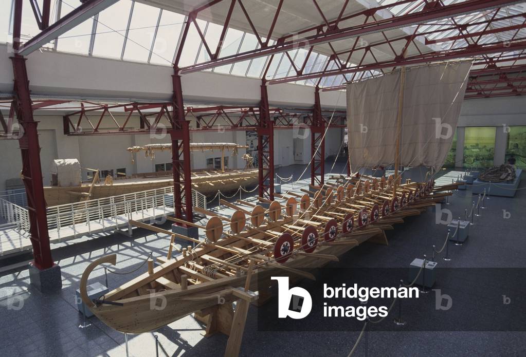 Image of Reconstruction of type A ship (troop transporter), Museum of ...