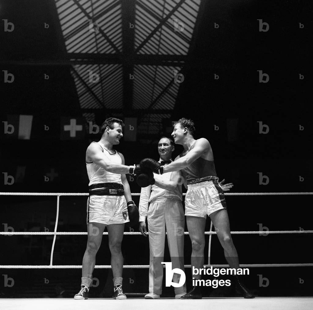 Image of Boxing Em, 1959 (b/w photo)