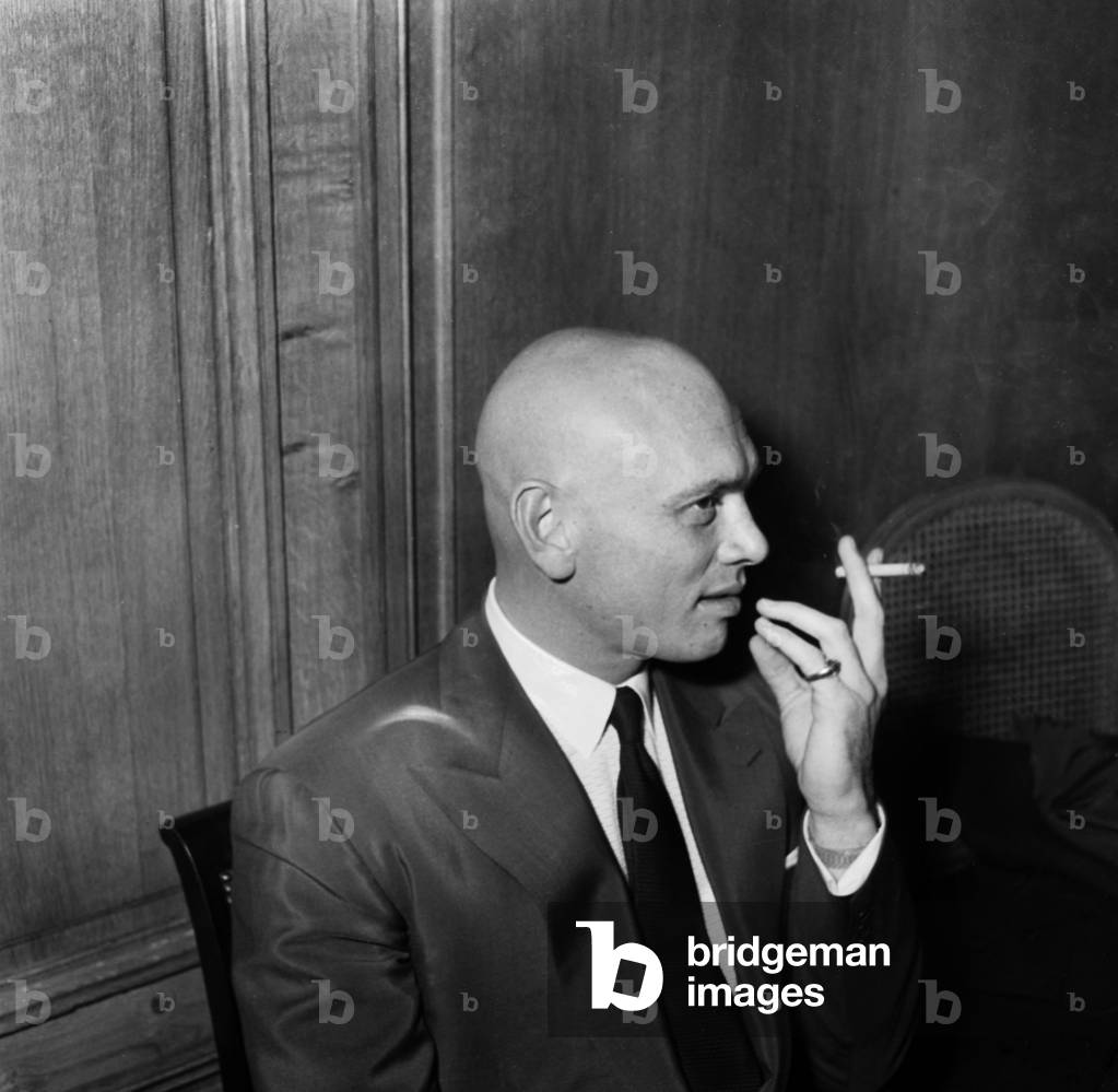 Image of Actor Yul Brynner in Paris, c. 1960 (photo) by Saint Paul, René