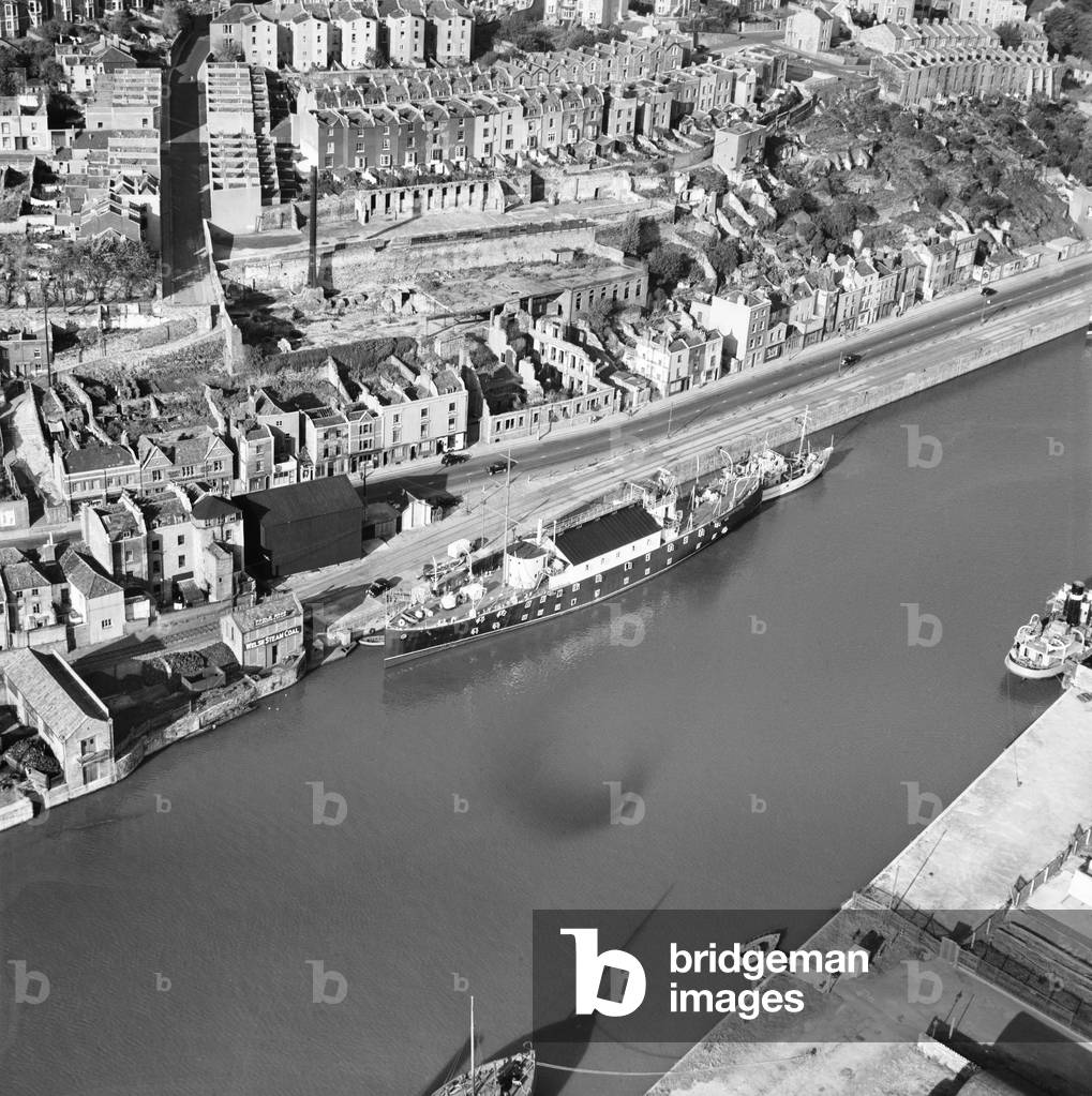 Image of HMS Flying Fox (Royal Naval Reserve) moored off Hotwell Road,