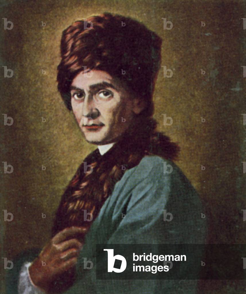 Image of Jean-Jacques Rousseau, Swiss philosopher and writer (colour ...