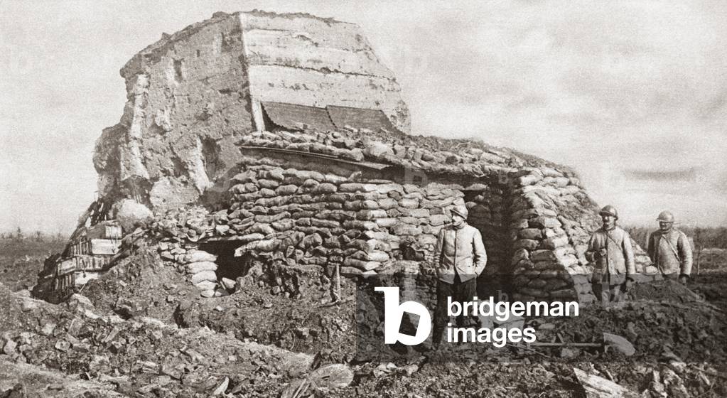 Image of WORLD WAR I: PILL BOX FORT German pill box fort