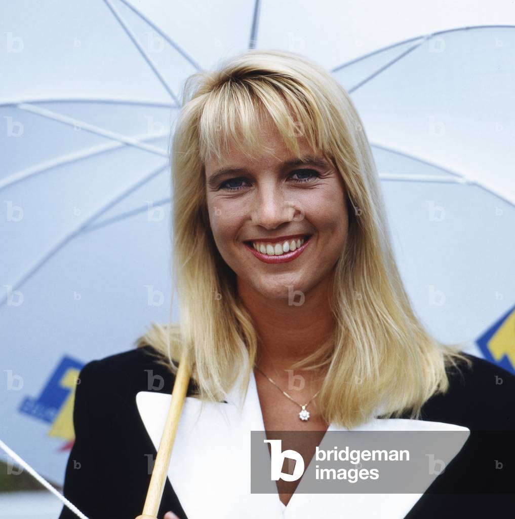 Image of Dutch show presenter and actress Linda de Mol, Germany circa
