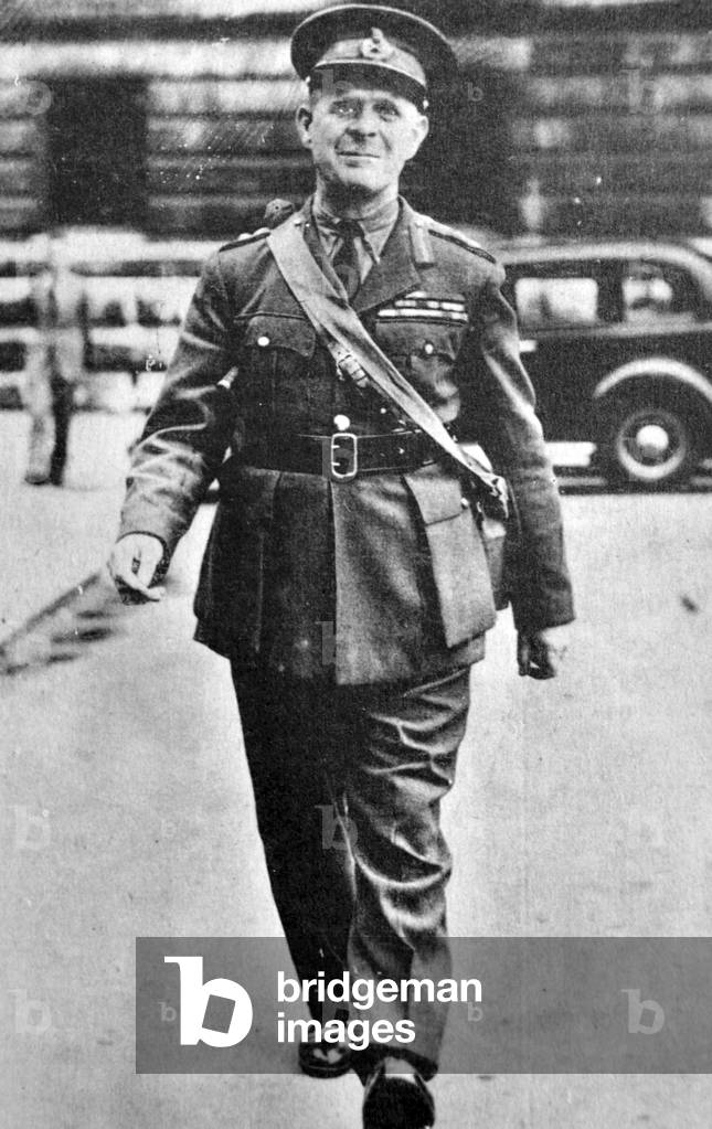 Image of World war Two: British commander, General gort. Field Marshal John