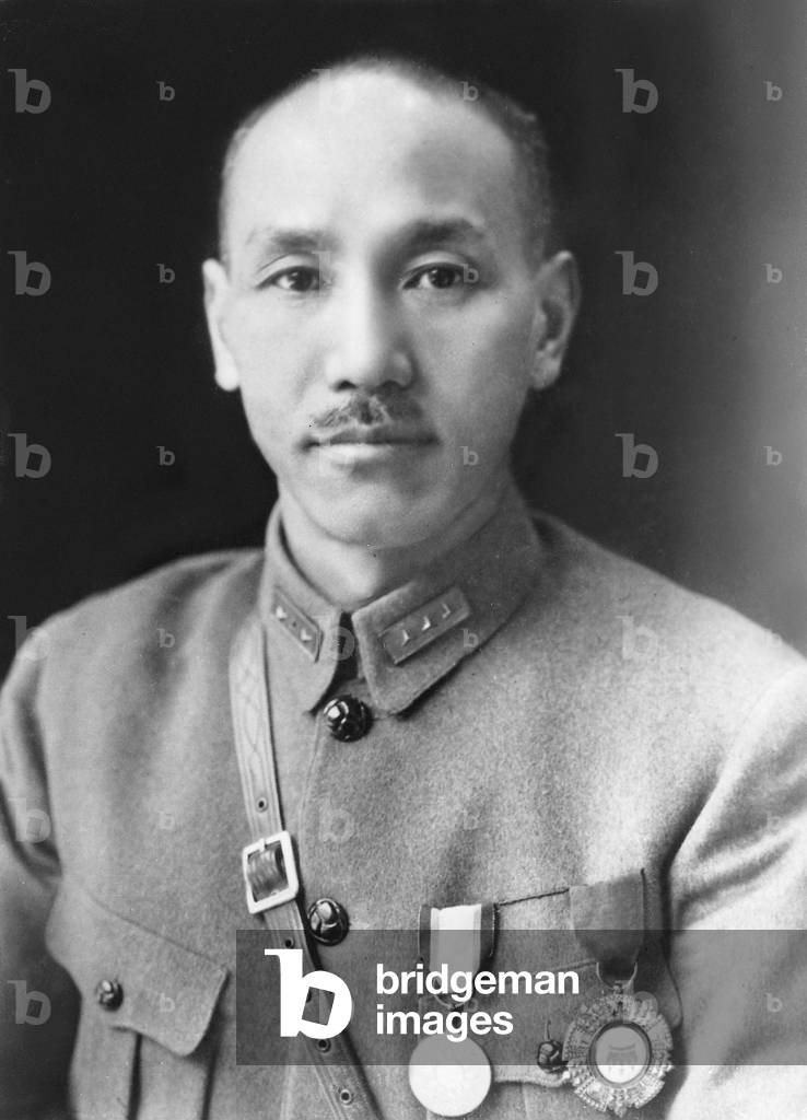 Image of Chiang Kai-shek, c.1930-36 (b/w photo)