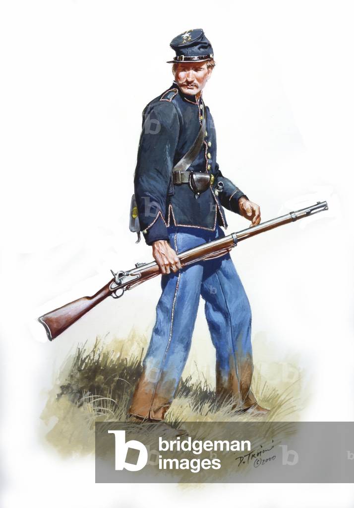 Image of 109th Pennsylvania Volunteer Infantry, 2000 (w/c & gouache on ...