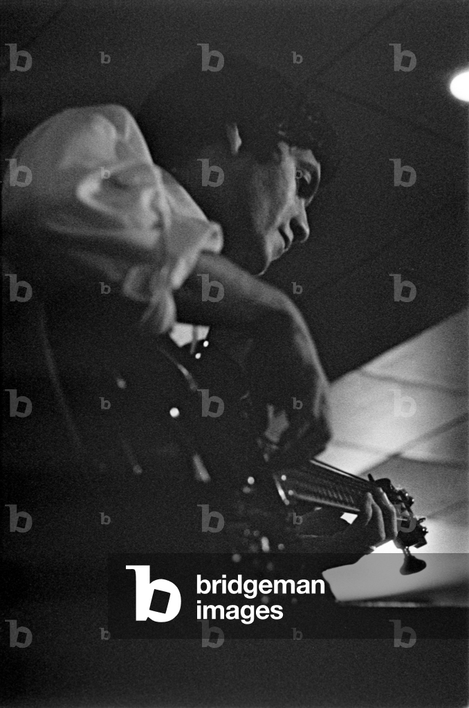 Image of Black and white photo of Basil Moses of the Four