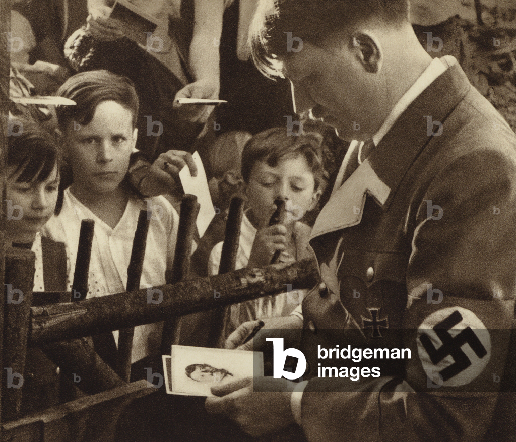 Image of Illustration for Jugend Um Hitler / Hitler Youth (b/w photo ...