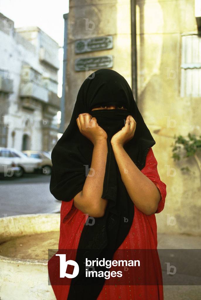 Saudi Arabia, Jeddah. Saudi Girl. by