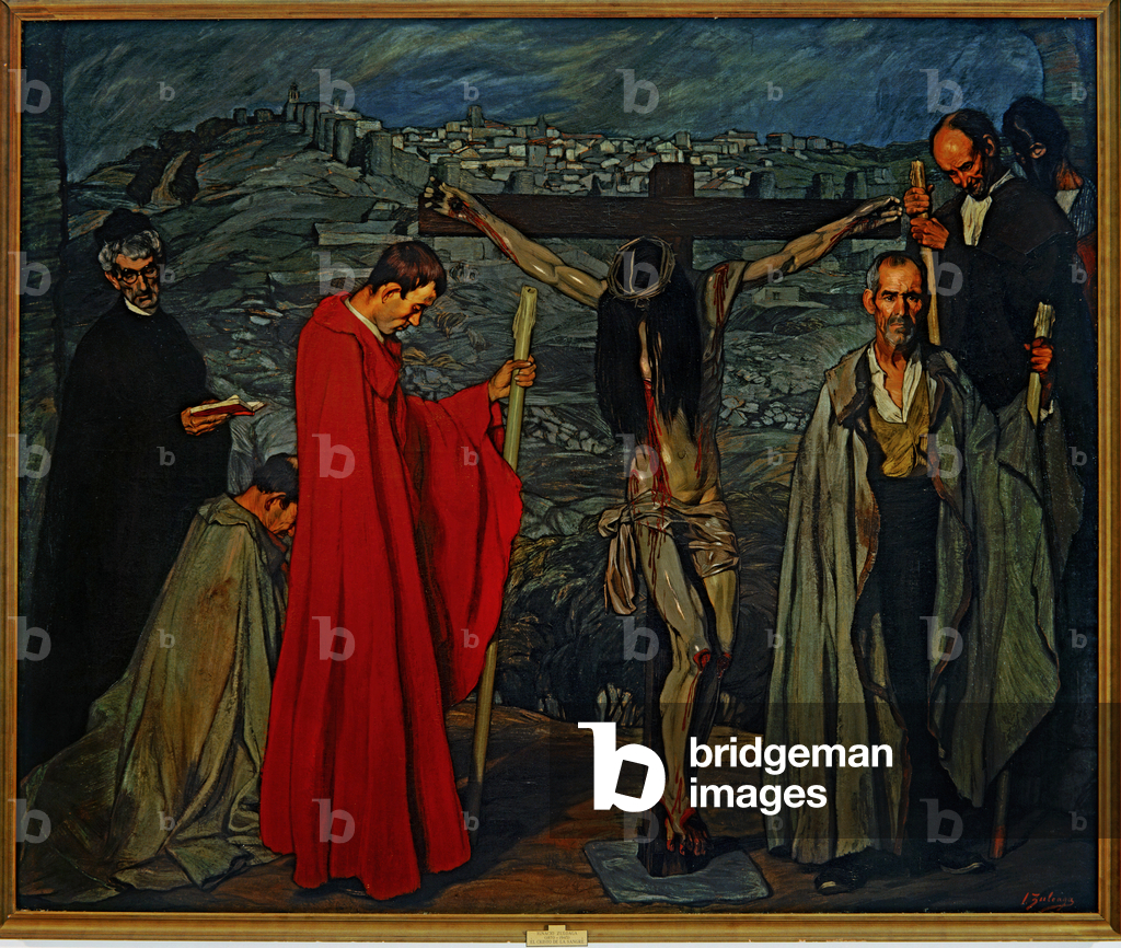 Image of Christ of Blood - The Crucifixion of Jesus Christ … by Zuloaga ...