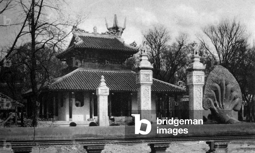 Image of Colonial Exhibition in Paris, 1931: Indochina section ...