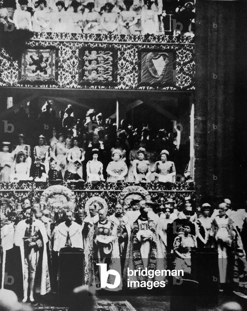 Image of King George VI during his Coronation, 1937