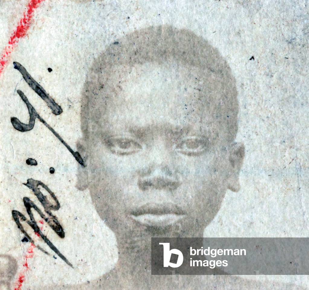 Image of Seychelles: Liberated African slave at Port Victoria, c. 1860s ...