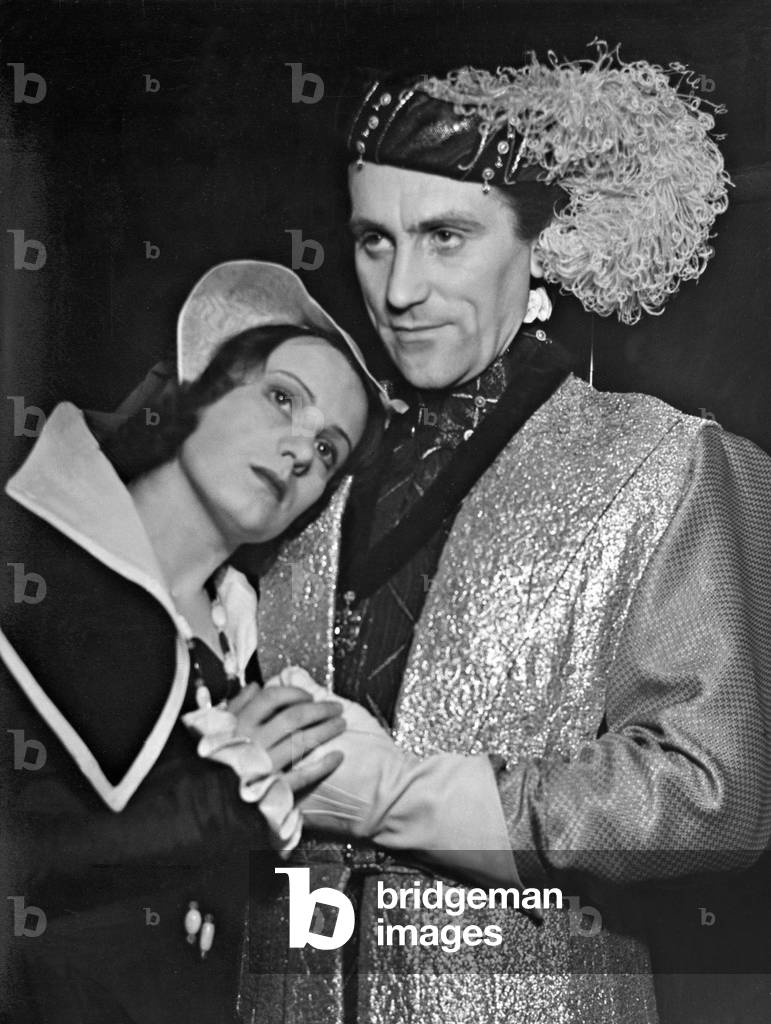 Image of Bernhard Minetti and Ingeborg Senkpiel in 'Measure for Measure ...