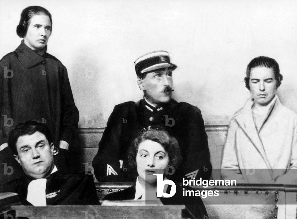 Image of Trial of Papin sisters : Lea and Christine guilties of