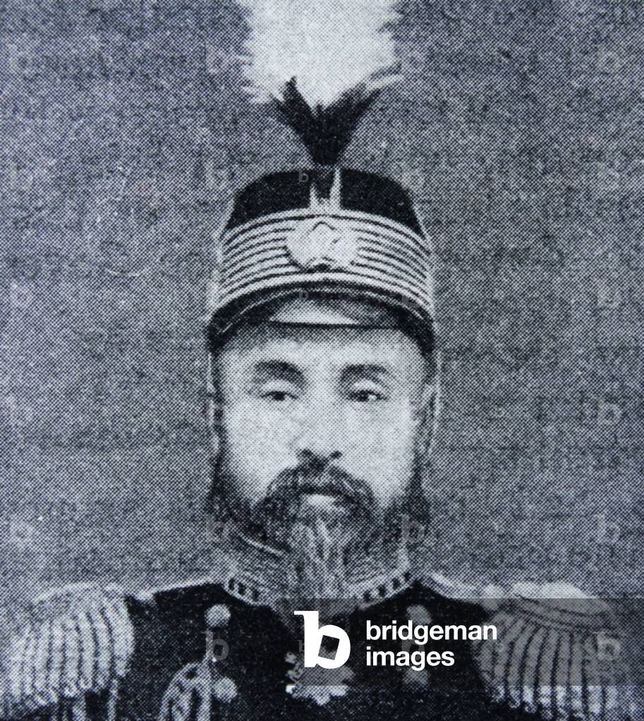 Image of Photographic portrait of Prince and society leader, Min Yong Quan