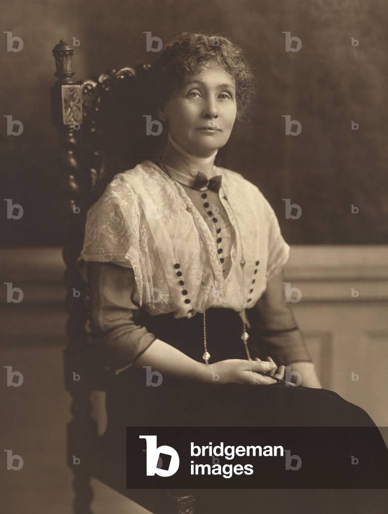 Image of Emmeline Pankhurst founded the Womens Social and Political ...