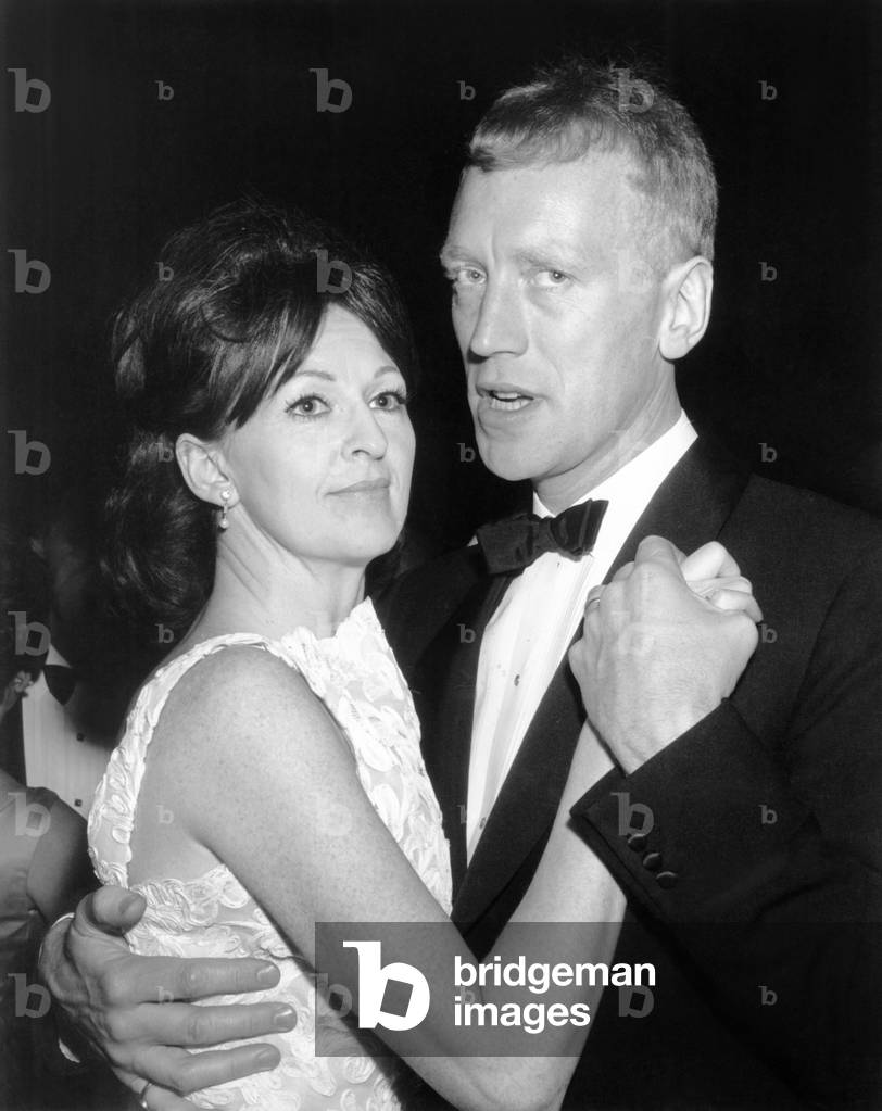 Image of Max von Sydow, with his first wife, Christina Von Sydow,